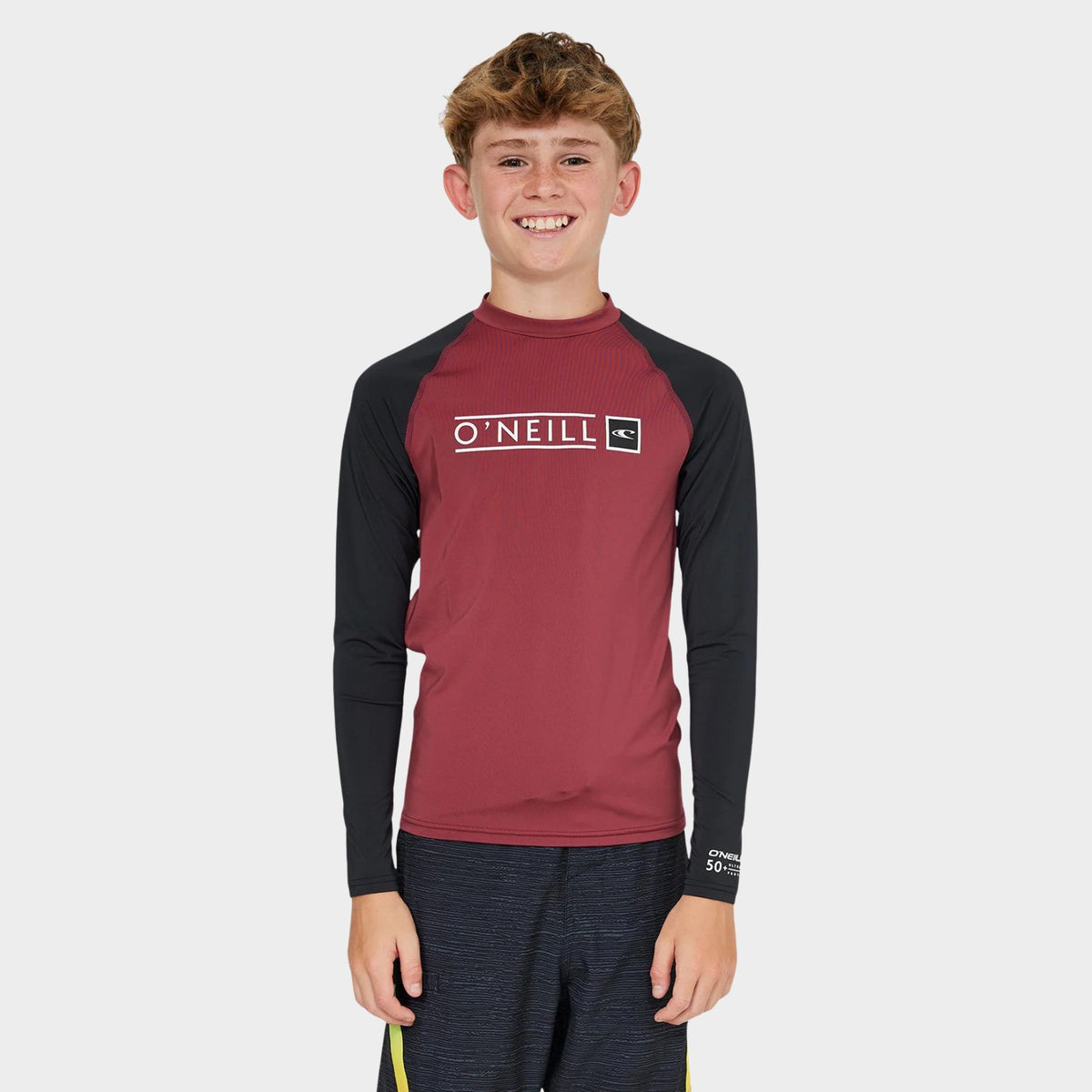 LYCRA NIÑOS - BOYS REACTOR BLOCK UV LS RASH VEST - VE26 – O'Neill Peru